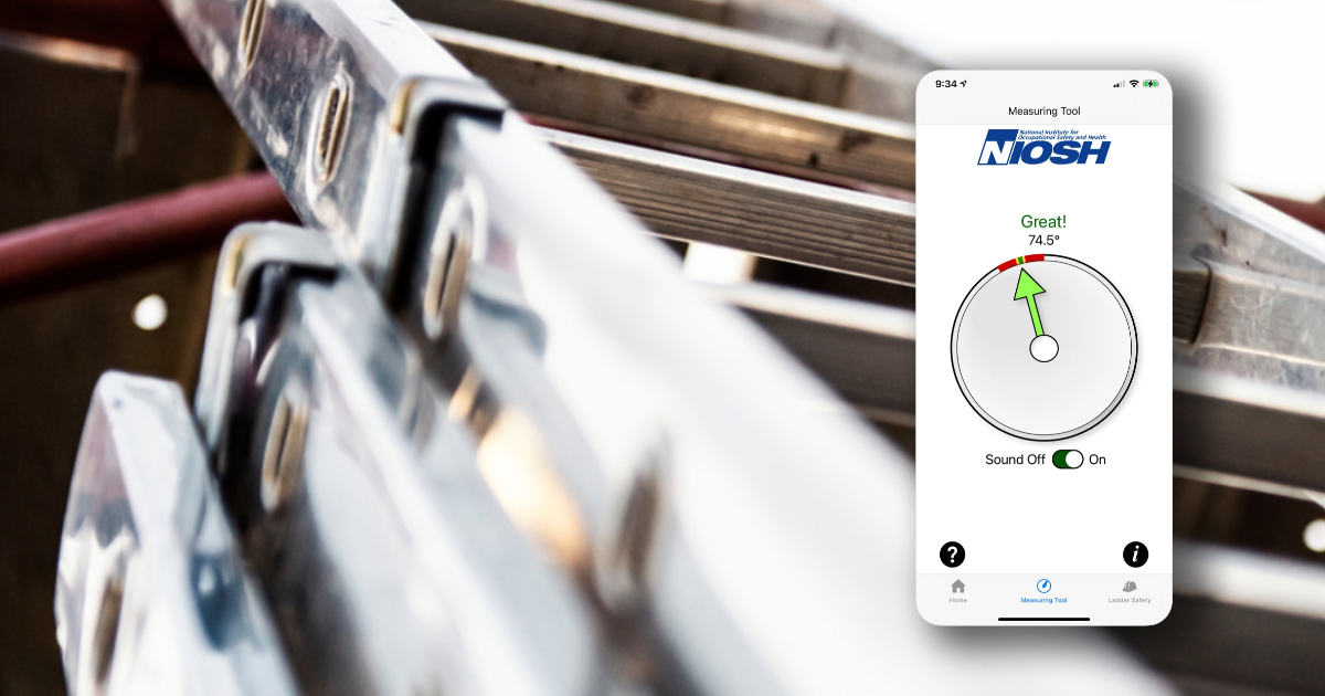 Ladder Safety Can Now Be in the Palm of Your Hand